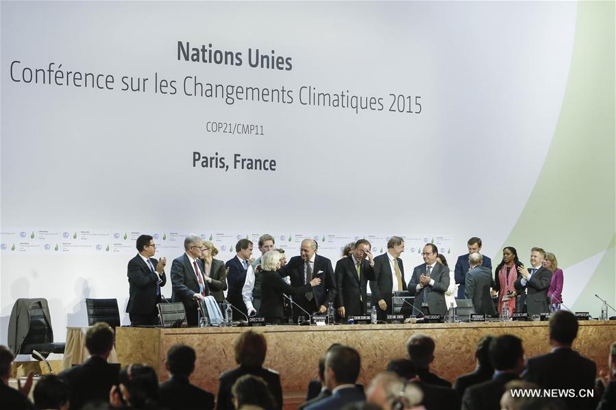 COP21 : adoption de l'Accord de Paris sur le changement climatique ...