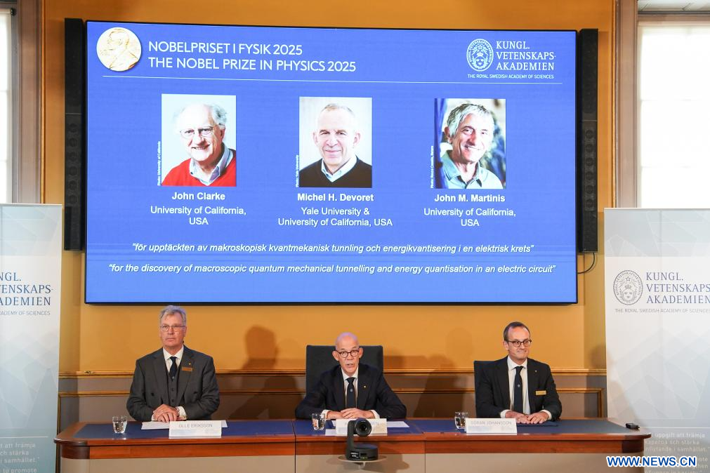 Trois scientifiques remportent le prix Nobel de physique pour leur ...