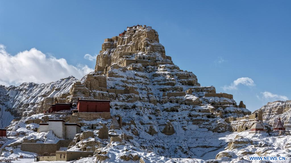Chine : paysage enneigé au Xizang - Xinhua - french.news.cn